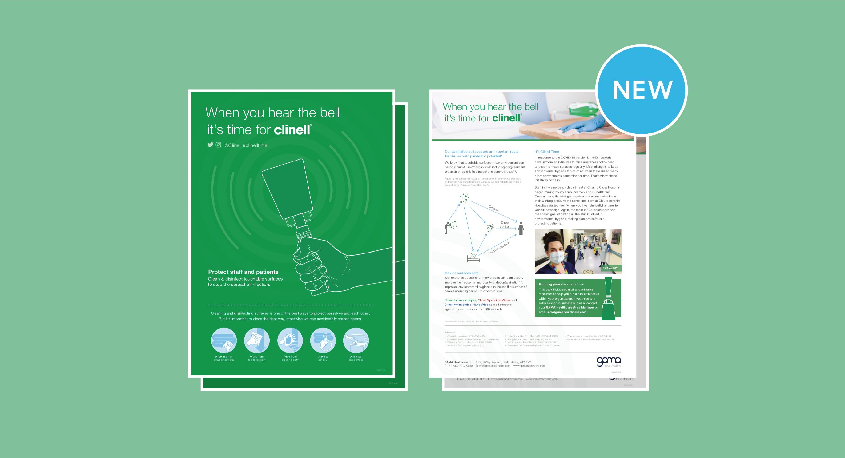 COVID-19: Surface hygiene educational resources | GAMA Healthcare