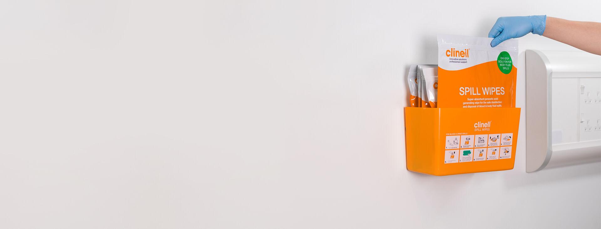 Clinell | Spill Wipes Dispenser